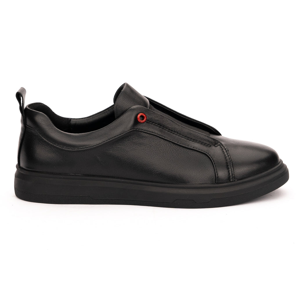 Pantofi barbati din piele naturala neagra 7465 – Superlative.ro