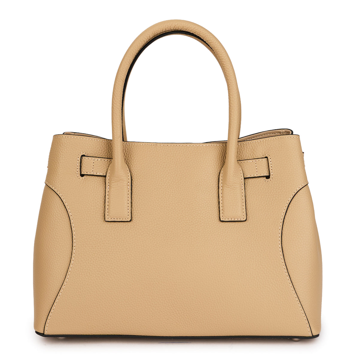 Geanta dama din piele naturala bej 21351 – Superlative.ro