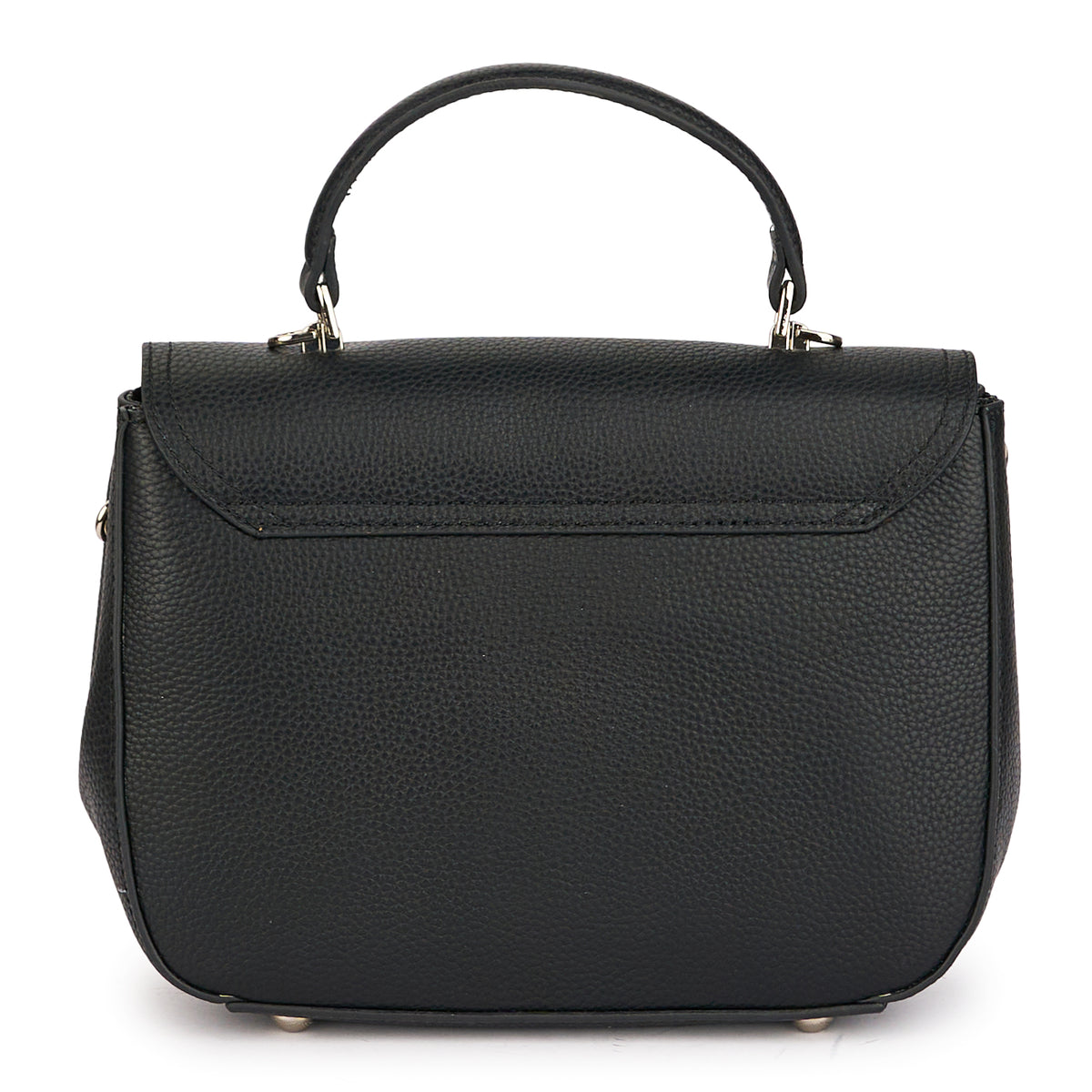 Geanta dama din piele naturala neagra 21473 – Superlative.ro