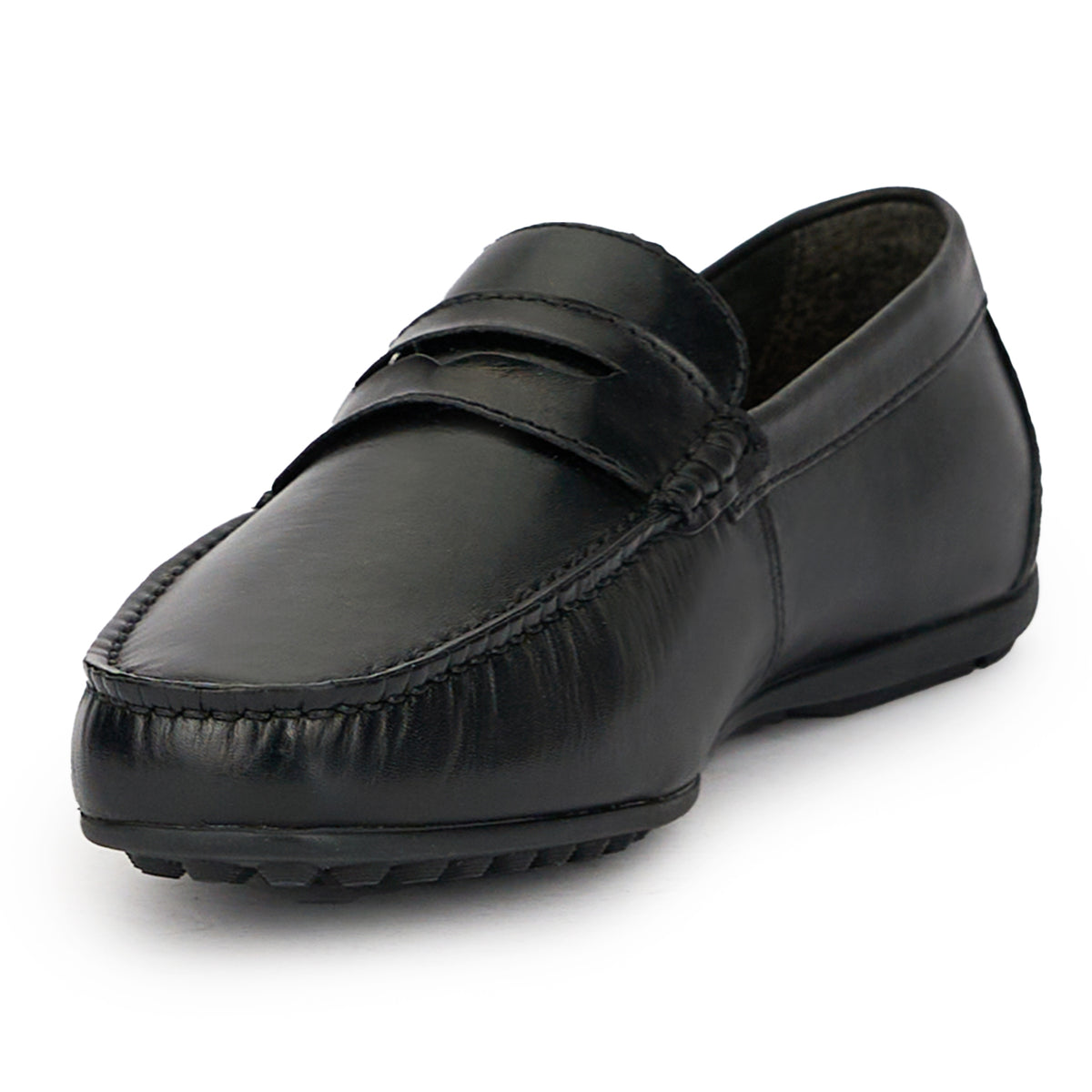 Mocasini barbati din piele naturala neagra 7739 – Superlative.ro