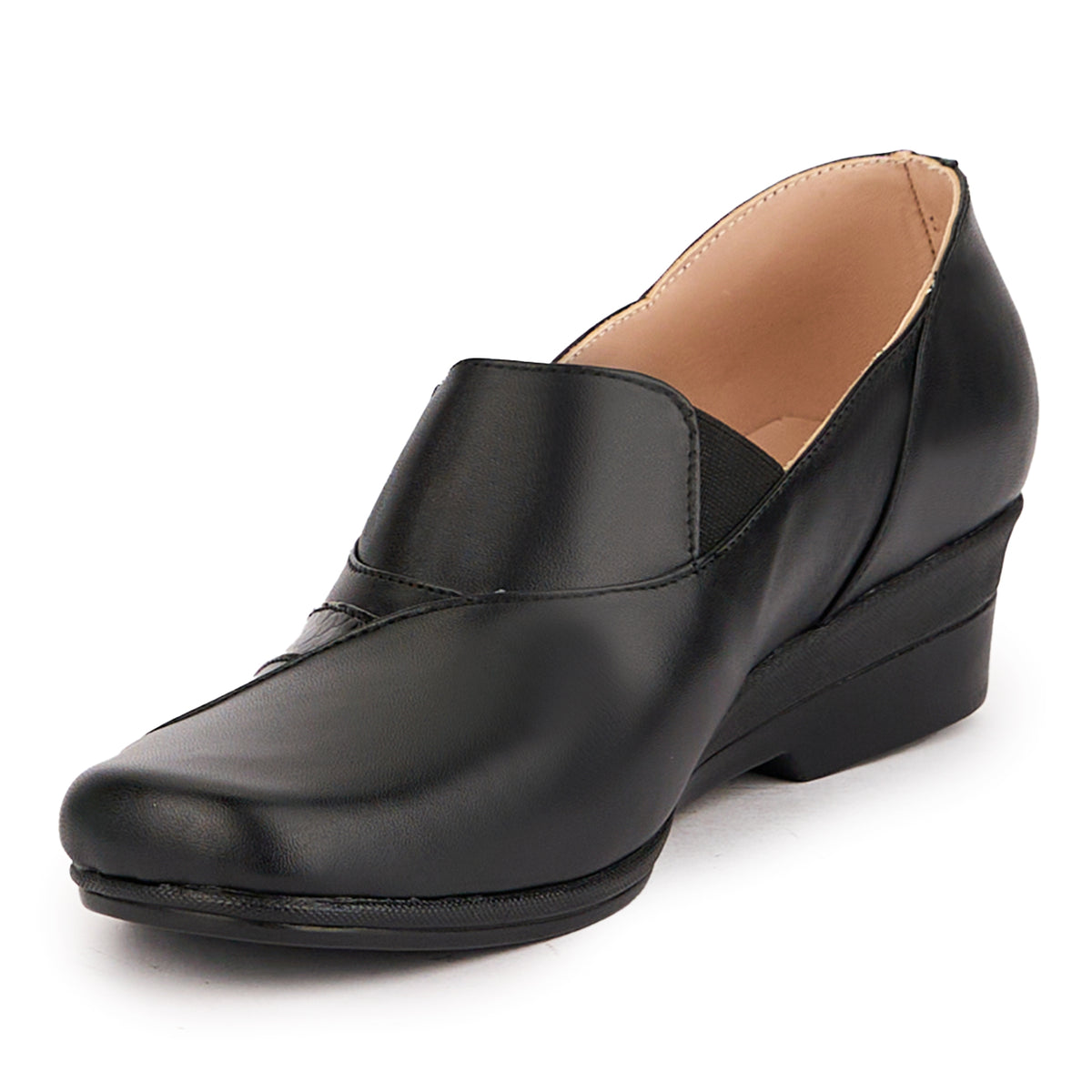 Pantofi dama din piele naturala neagra 16874 – Superlative.ro