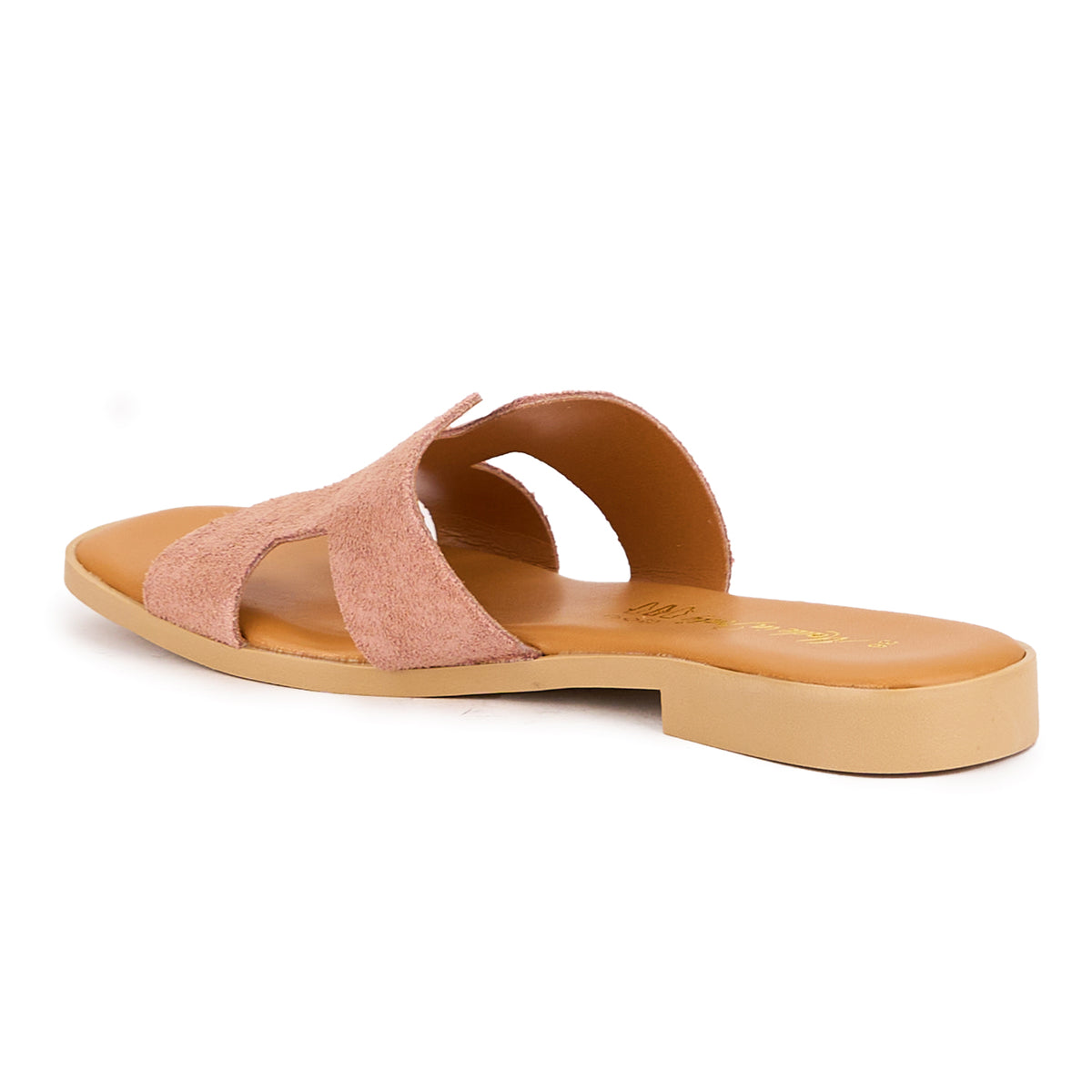 Papuc dama din piele naturala roz 16568 – Superlative.ro