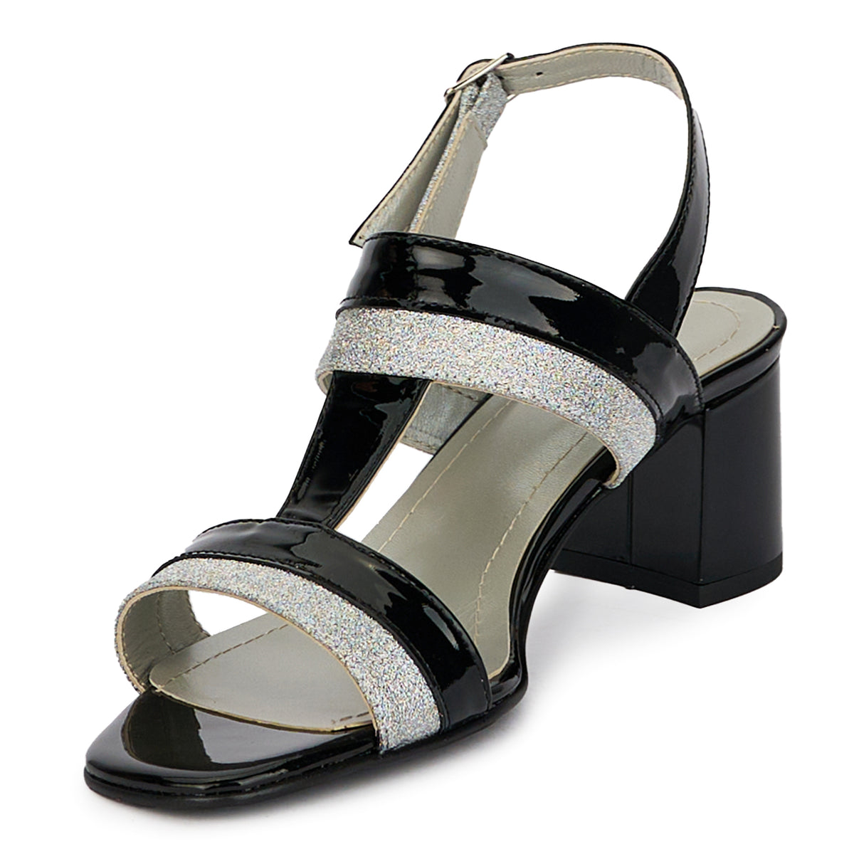 Sandale elegante dama din piele naturala cu toc gros 6 cm 18039 ...