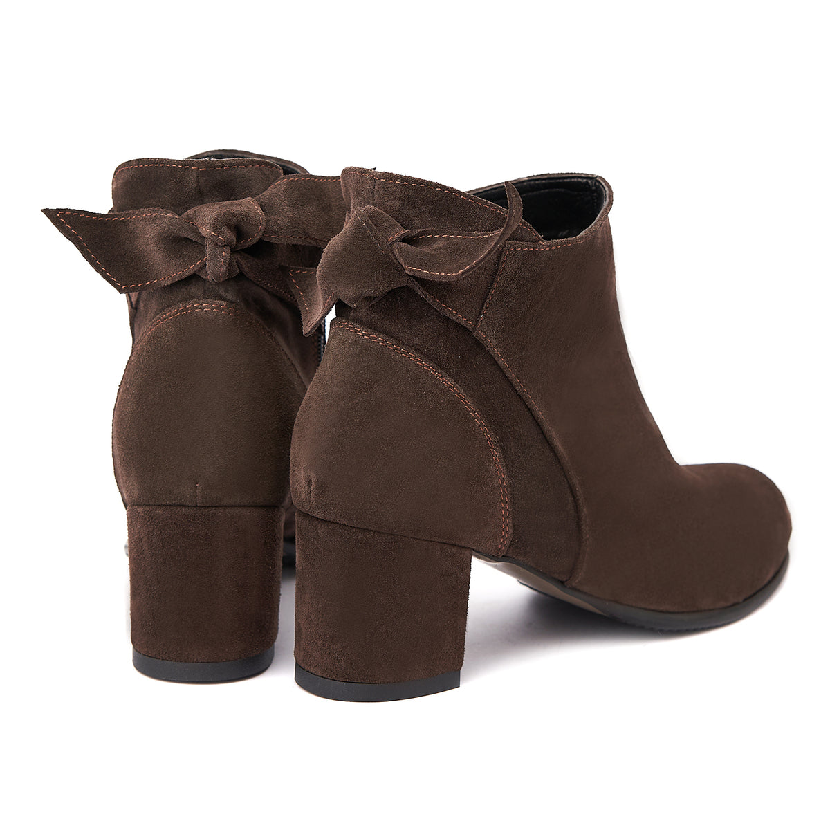 Botine dama maro din piele naturala 6298 – Superlative.ro