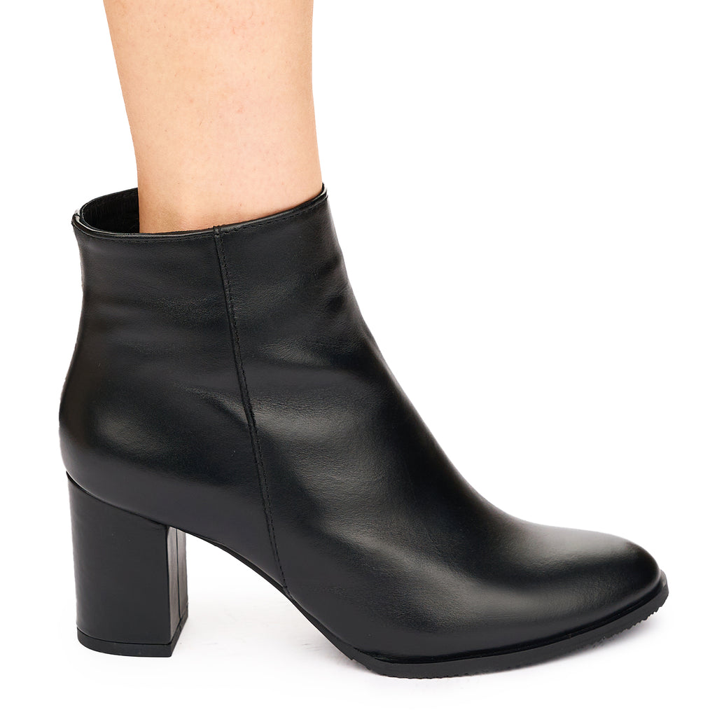 Botine dama din piele naturala 10852 – Superlative.ro