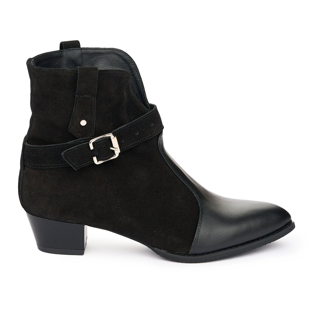 Botine dama din piele naturala 12010 – Superlative.ro