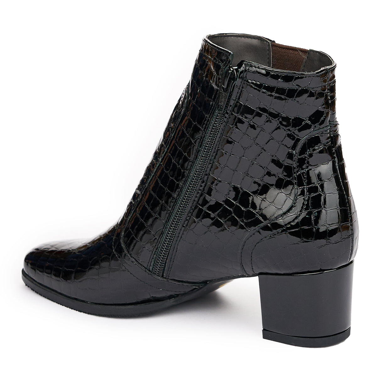 Botine dama din piele naturala 12060 – Superlative.ro