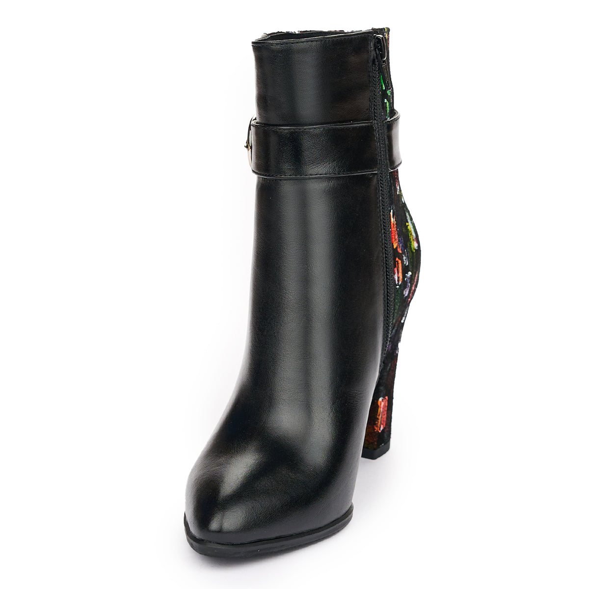 Botine dama din piele naturala 12065 – Superlative.ro