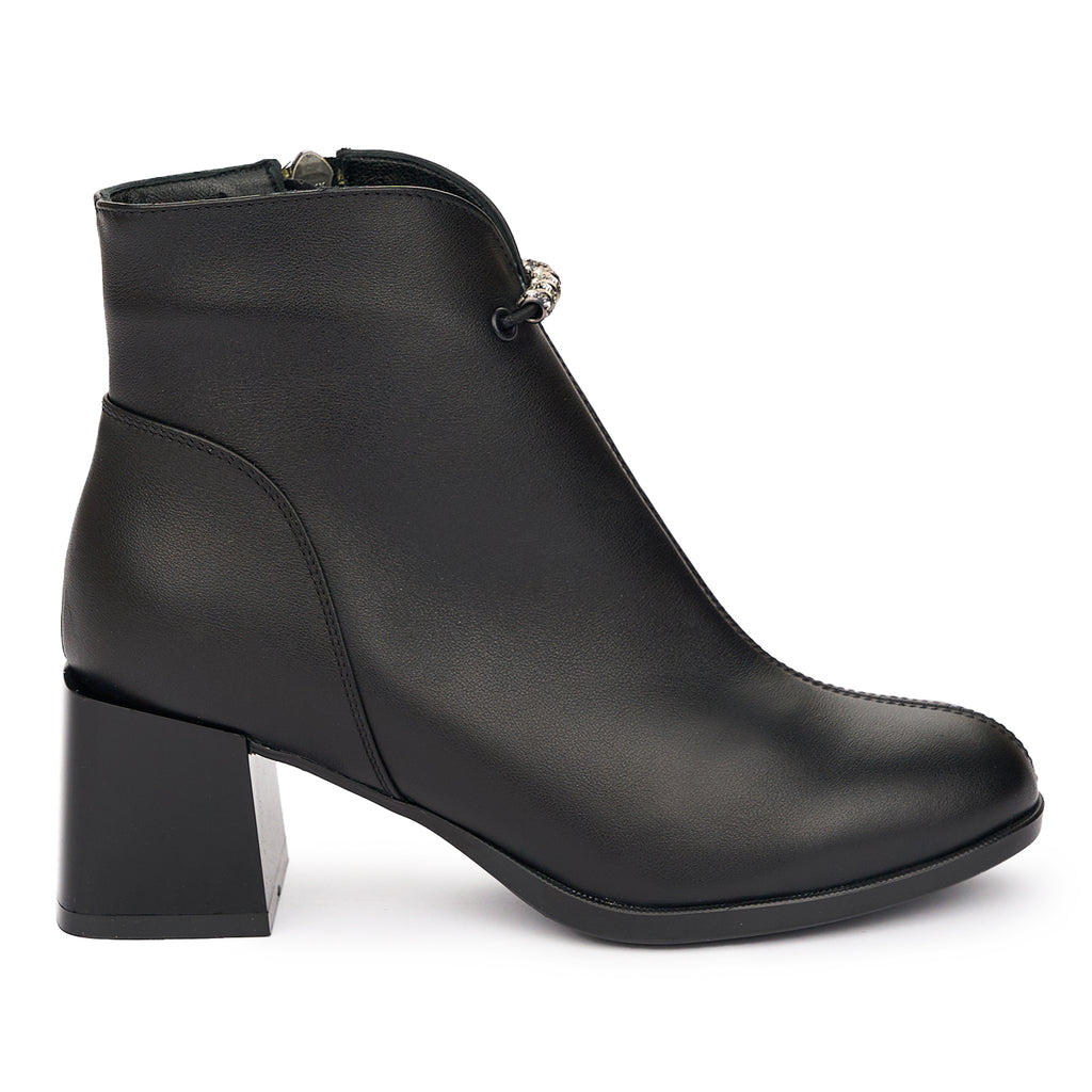 Botine dama din piele naturala 12144 – Superlative.ro