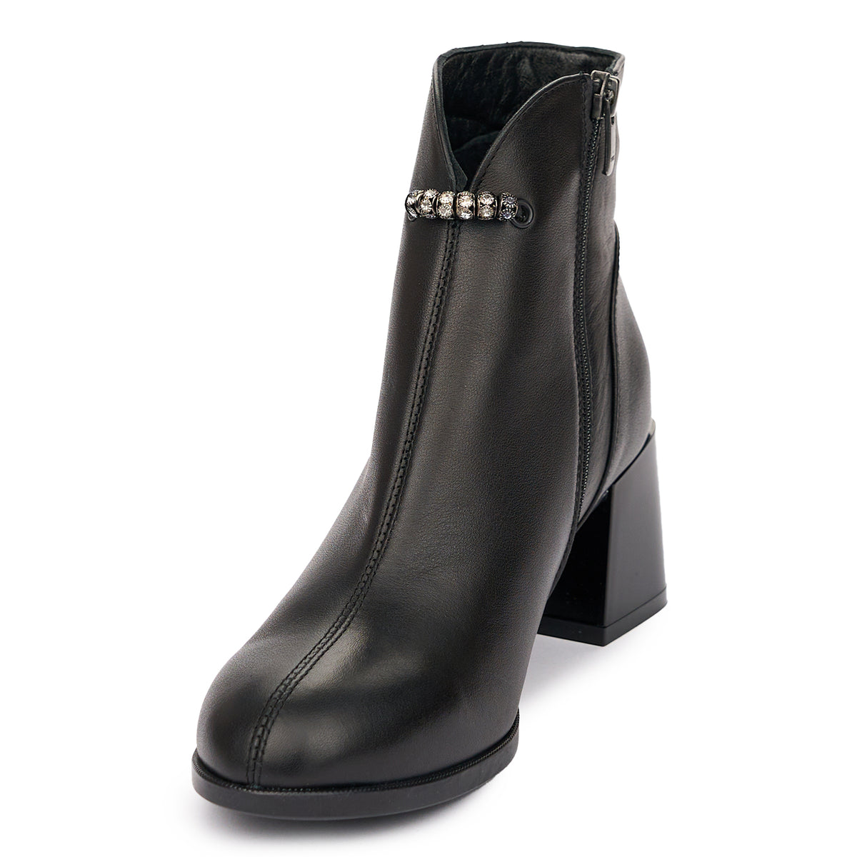 Botine dama din piele naturala 12144 – Superlative.ro