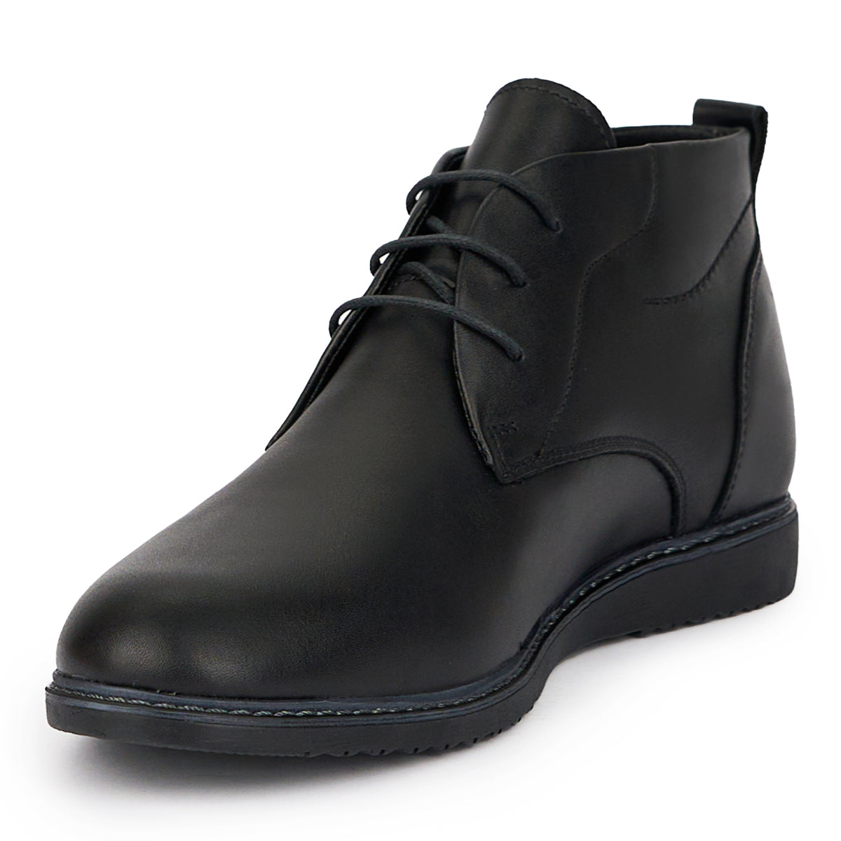 Ghete barbati din piele naturala neagra 7646 – Superlative.ro