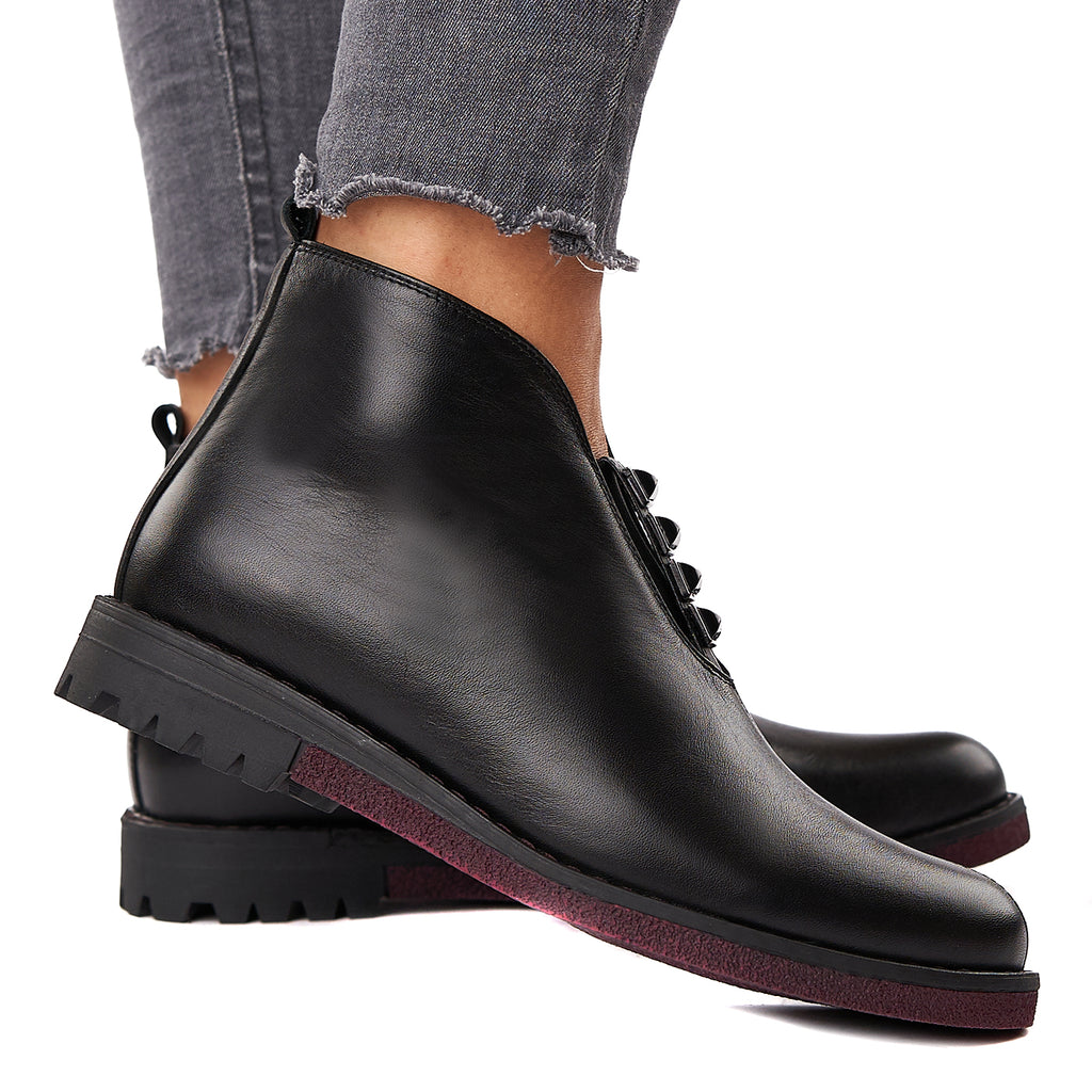 Ghete dama din piele naturala 12630 – Superlative.ro