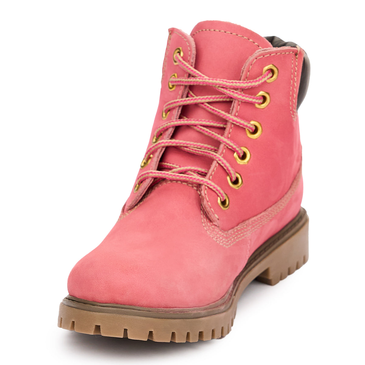 Ghete dama din piele naturala roz 12968 – Superlative.ro