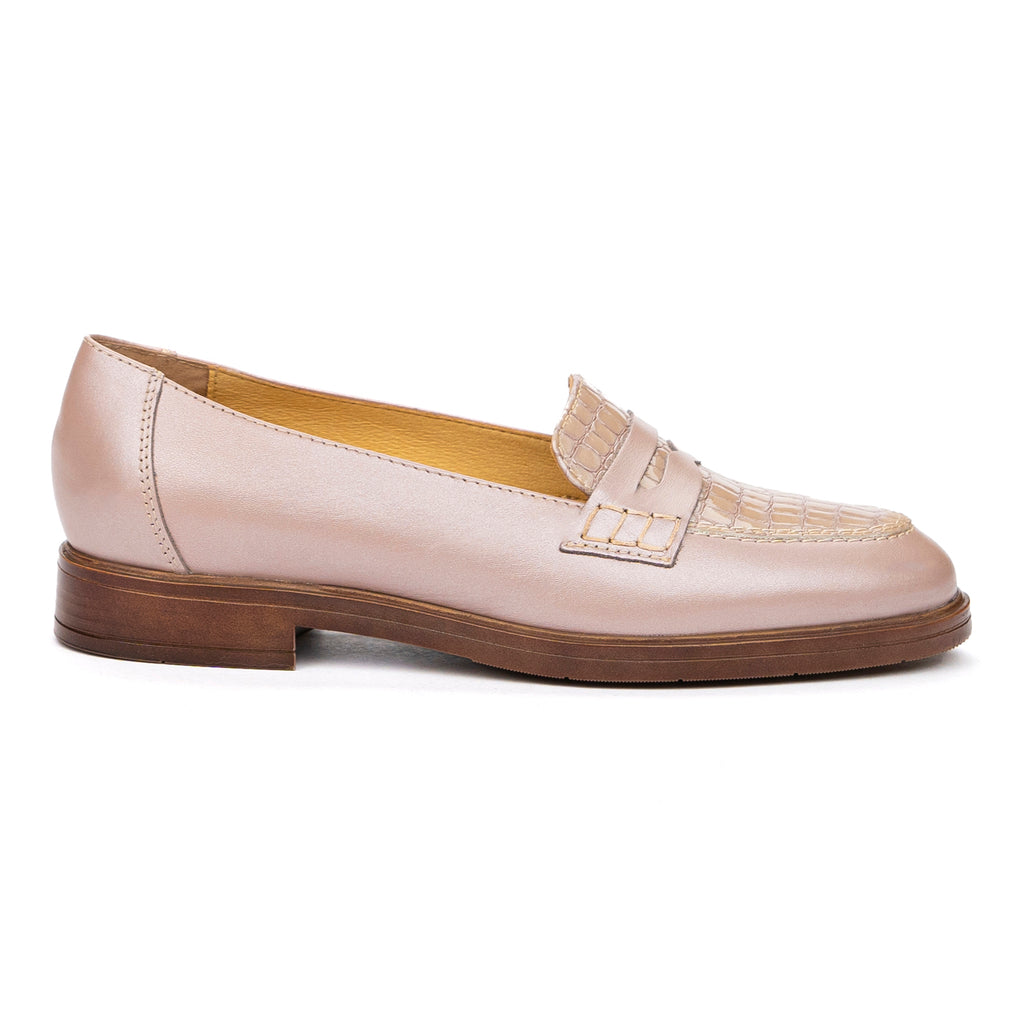 Pantofi Roz Dama din Piele Naturala Casual Roz 8541 – Superlative.ro