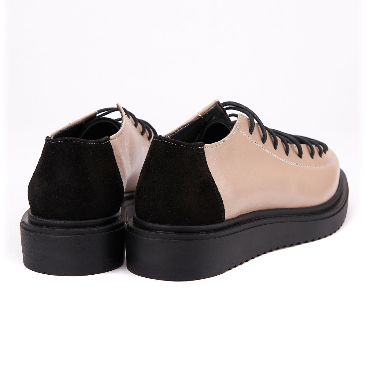 Pantofi Bej Dama Casual din Piele Naturala 1401 – Superlative.ro