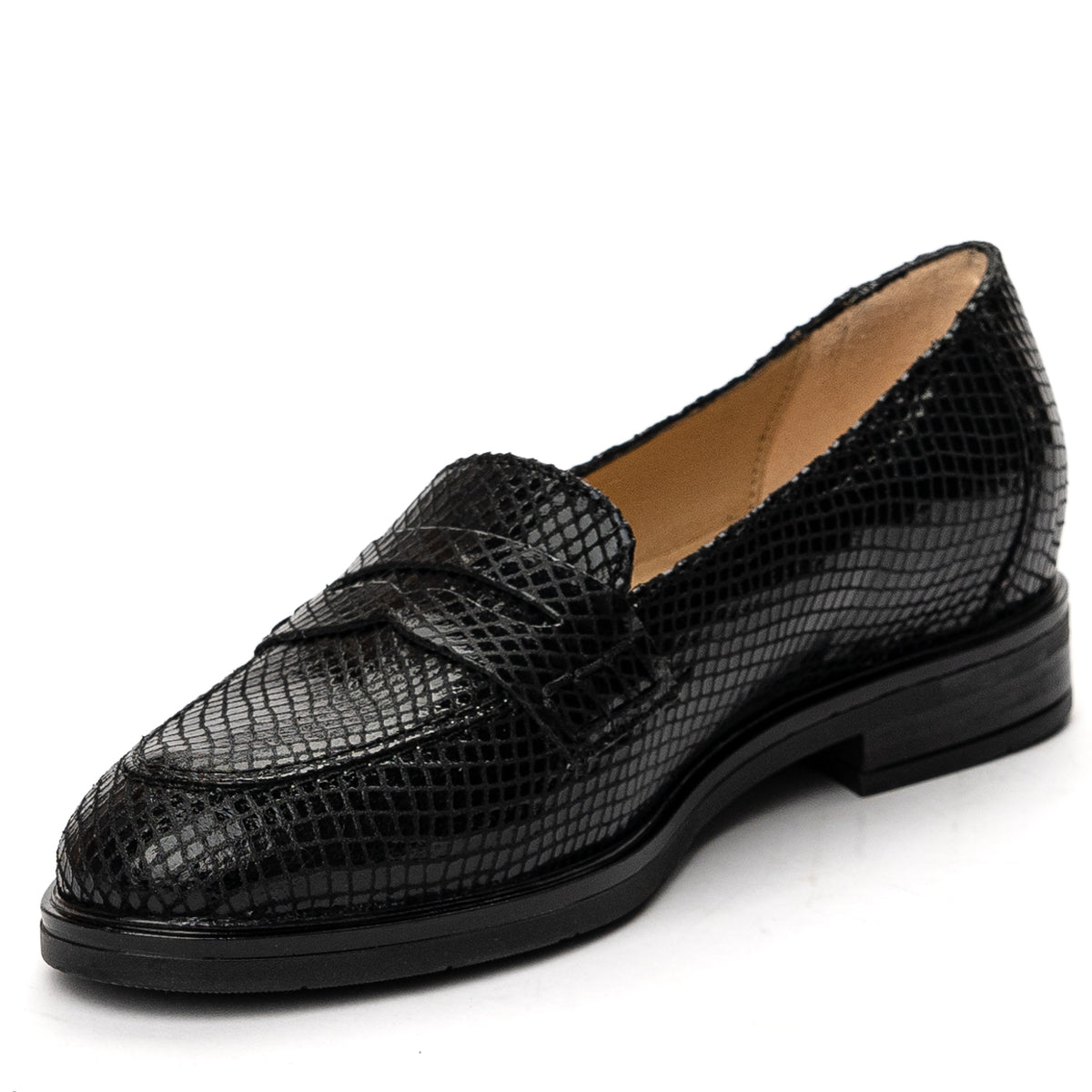 Pantofi dama din piele naturala neagra 13632 – Superlative.ro