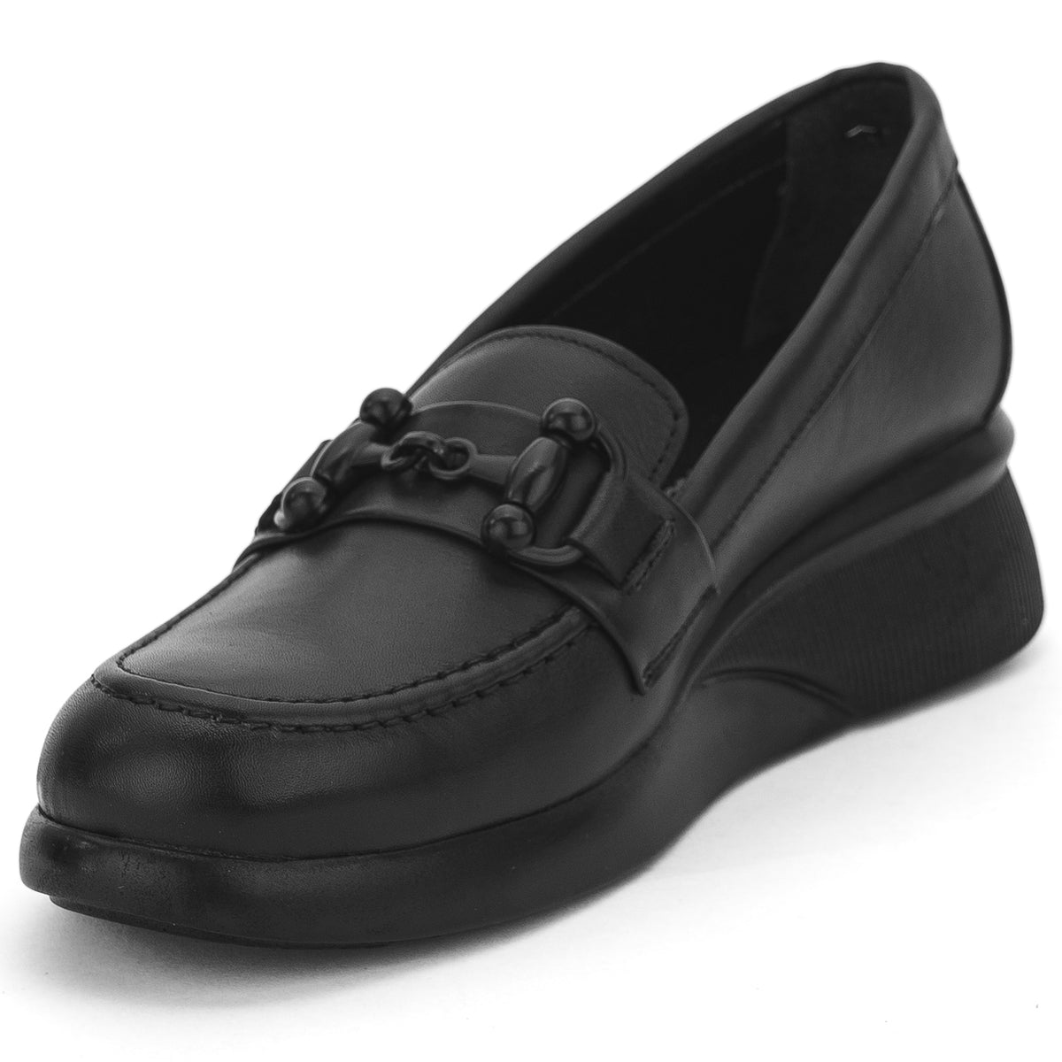 Pantofi dama din piele naturala neagra 14066 – Superlative.ro