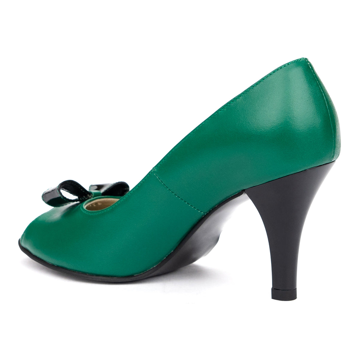 Pantofi Verzi Dama cu Toc 8 Cm din Piele Naturala 8722 – Superlative.ro