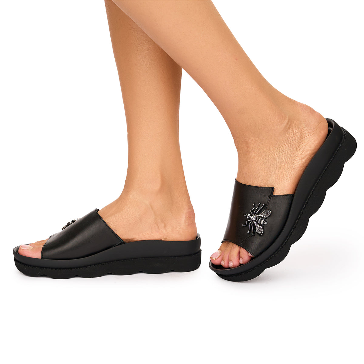 Papuc dama din piele naturala 10710 – Superlative.ro