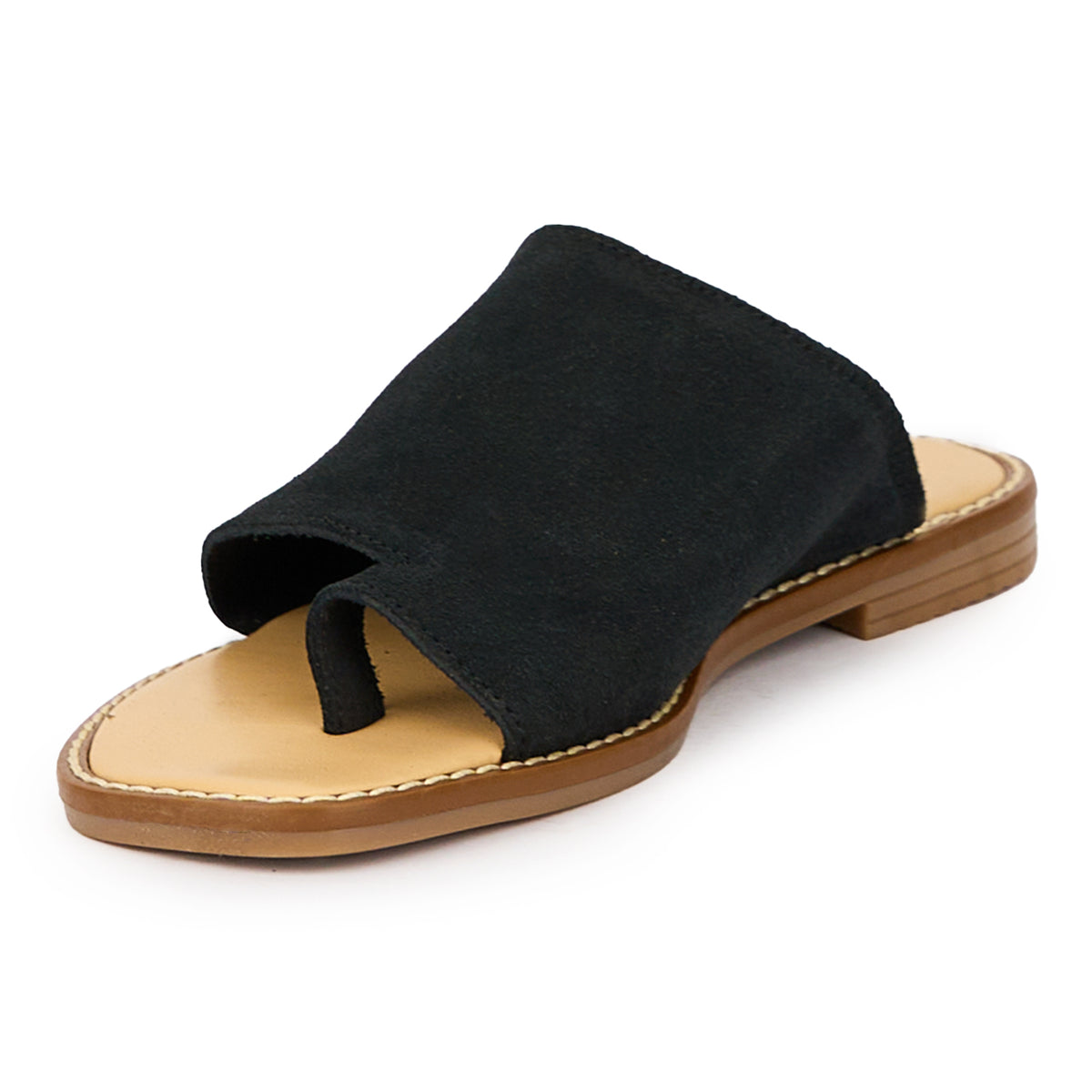 Papuc dama din piele naturala neagra 15412 – Superlative.ro