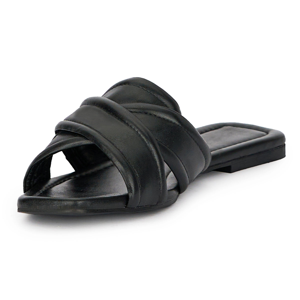 Papuc dama din piele naturala neagra 15534 – Superlative.ro