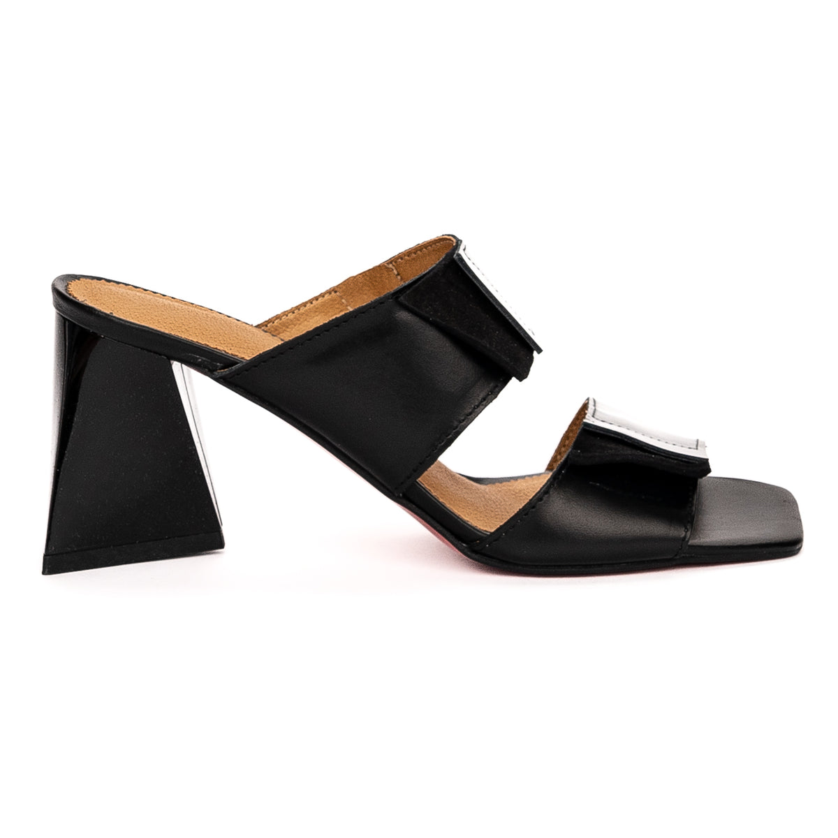 Saboti dama din piele naturala neagra 13292 – Superlative.ro