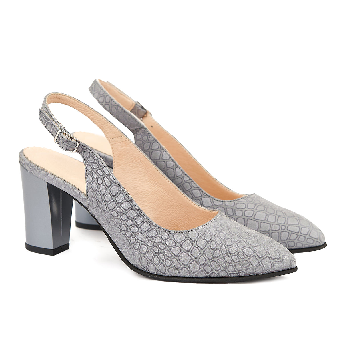 Sandale elegante din piele naturala gri 5032 – Superlative.ro