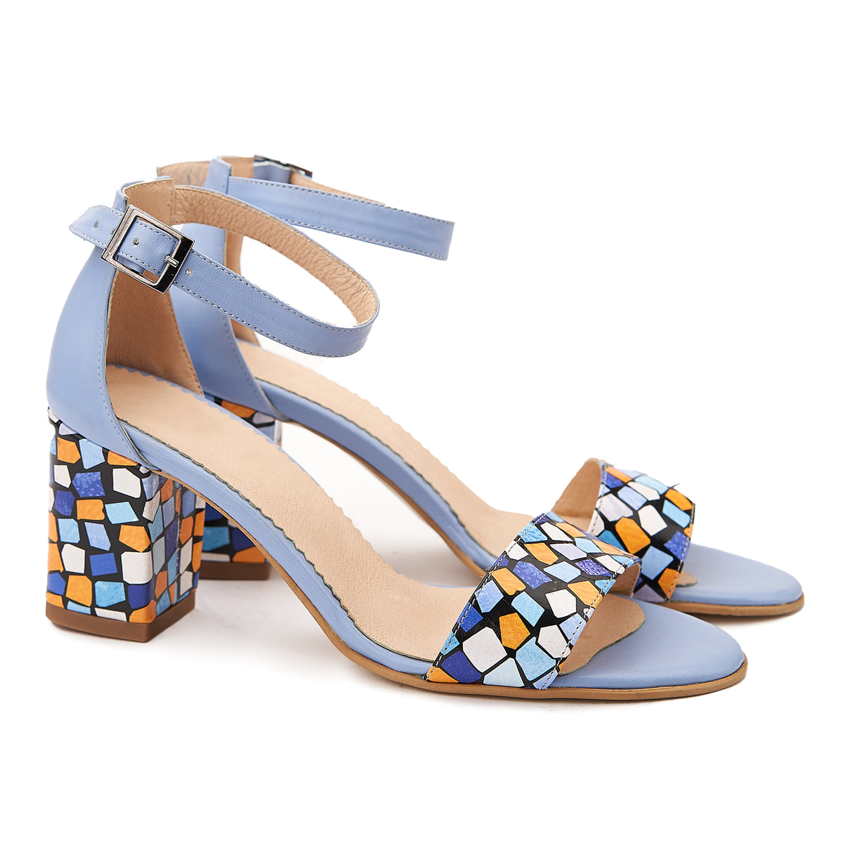 Sandale dama elegante din piele naturala blue ciel 5074 – Superlative.ro