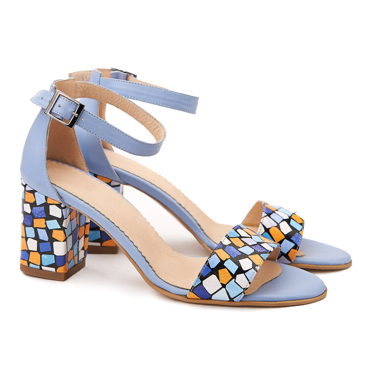 Sandale dama elegante din piele naturala blue ciel 5074 – Superlative.ro